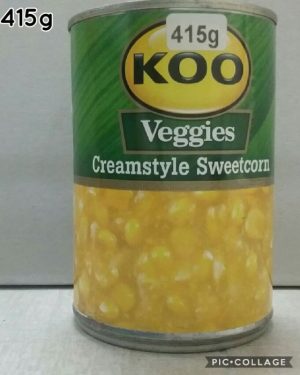 Koo Creamstyle Sweetcorn - CapeScot